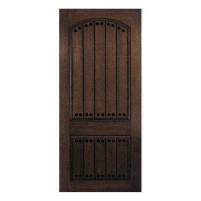 China Hot Selling Woodgrain Fiber Glass Front French Door Back With Ce Certificate for sale