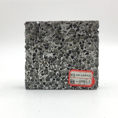 China Low MOQ aluminium foam soundproofing material for sale