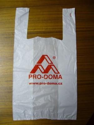 Cina Su misura stampando il polisacco biodegradabile di plastica della maglietta del LDPE delle borse di drogheria in vendita