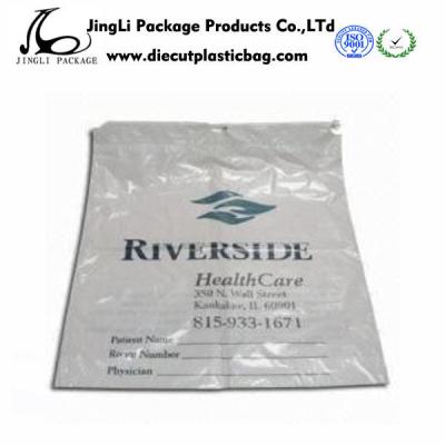 Cina Regalo di plastica di plastica risigillabile su misura delle borse di cordone il piccolo insacca per il supermercato in vendita