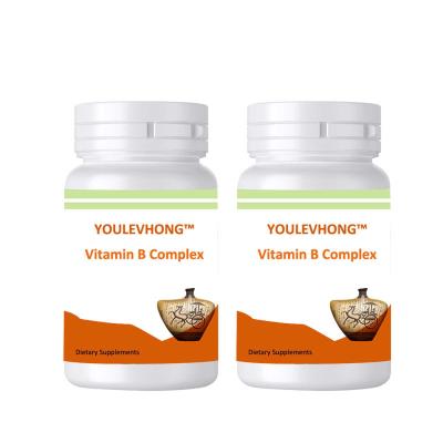 Cina Vitamina B1 Vitamina B6 Complesso di vitamine B Non contiene glutine Acido folico per la pelle Capelli e unghie sani in vendita