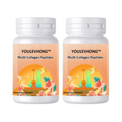 Cina 9g Proteine Multi Collagene Peptidi Capsule Latticini Vitamine Soia Libere integratore alimentare Non OGM Keto Amichevole in vendita