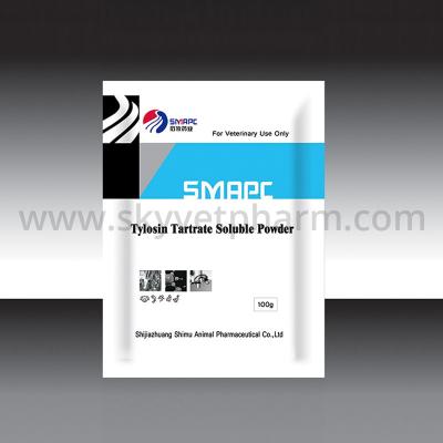 China Tylosin Tartrate Water Soluble Powder for sale