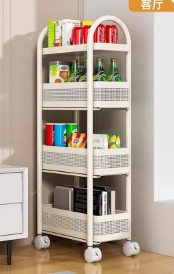 China Drawer Type Ultra Narrow Gap Storage Rack  Thickened Carbon Steel For Seams for sale