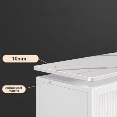 China Household Vegetable Cutting Operation Kitchen Counter Cabinet Food Grade Rock Plate Countertop Hygiene Guaranteed for sale