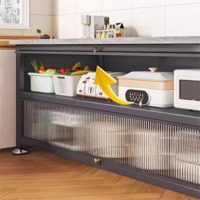 China Rust Proof Kitchen Sideboard Cabinet Widened To 45cm And Raised To 80cm for sale