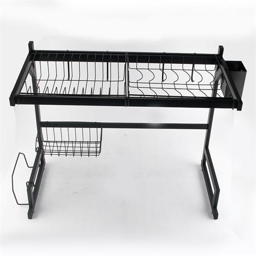 Quality Thickened Carbon Steel Draining Rack  Food Grade PP Plastic Safe And Environmentally Friendly for sale