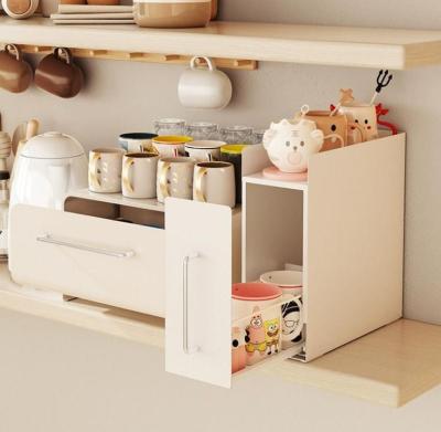 China High Appearance Level Mark Pull Out Counter Top Storage Box for sale
