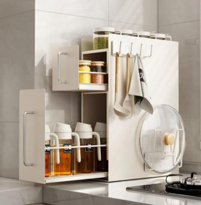 China Home Entrance Multi Functional Tea Cup Countertop Storage Box Rack for sale