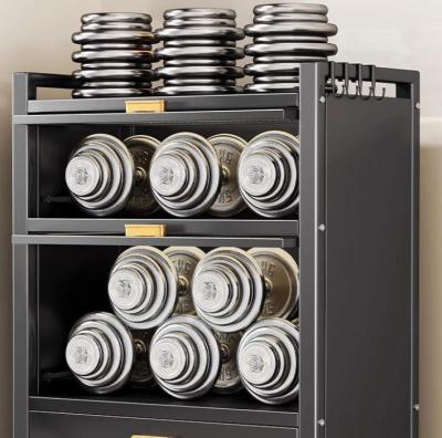 중국 식탁용품 보관용으로 19.5cm 계층 간격으로 두꺼운 대용량 부엌 저장 랙 판매용