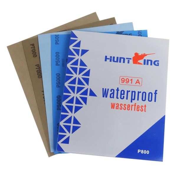 Quality High Precision Polishing Sanding Wet/dry Abrasive Sandpaper Waterproof Sandpaper for Automobile Metal Woodworking for sale