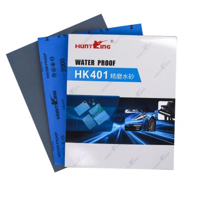 China HK 401 Precision Wet & Dry Waterproof Sandpaper Sheets, 1500/2000/2500 Grit, 28x23cm, 100 Pack for Automotive Paint, Metal, Woodworking, Plastic Polishing for sale