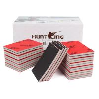 Quality HUNTKING Hook and Loop Velcro Backed Sponge Sanding Pads 100x75mm 60pcs/Box, Wet for sale