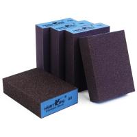 Quality HUNTKING Standard Sponge Sand Blocks, 70x100mm Wet & Dry Abrasive for Metal, for sale