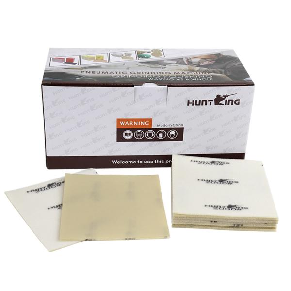 Quality Sponge Sandpaper, HUNTKING Single-Side Hand Sanding Pads, Wet & Dry Anti-Clog Abrasive for Automotive Paint, Curved Surfaces & Tight Seams for sale