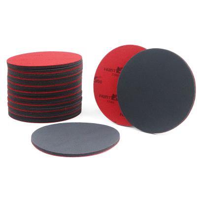 China HUNTKING Silicon Carbide Glass Polishing Foam Sanding Pads, Wet & Dry Abrasive Nylon Discs for Glass Scratch Repair for sale