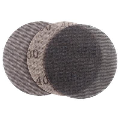 China HUNTKING HK127 blue mesh sanding net with aluminum oxide abrasive.Hook & Loop Abrasive Discs for Wall, Automotive & Wood Polishing for sale
