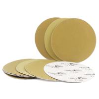 Quality Yellow Hook & Loop Sanding Discs 5/6 Inch, Anti-Clog Aluminum Oxide Sandpaper for sale