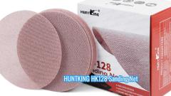 HUNTKING HK128 Sanding Net: Dust-Free Mesh Abrasive for Automotive & Wood Finishing