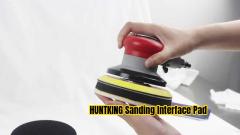 Sanding Interface Pad, HUNTKING Hook and Loop Buffer Pad for Orbital Sander, Automotive Polishing