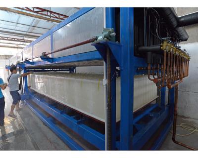 China 1000kg Industrial Ice Making Machine for Business R404a/ R22 Refrigerant 1 Ton Dry Ice Block Maker for sale