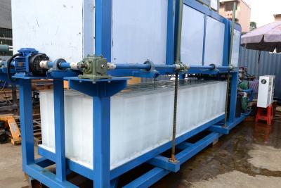 China Ice Maker Machine 1 Ton Dry Ice Block Maker 1000kg Cube Block Commercial Industrial Ice Making Machine for Business for sale