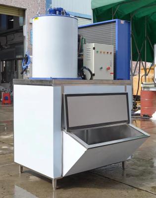 China Dimensions of M.unit 1570x1100x1180 mm 2.5ton 2500kg Flake Ice Machine for Business Commercial Automatic Industrial for sale