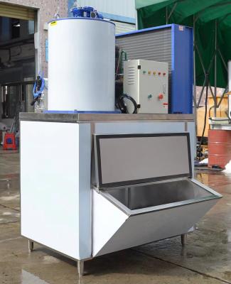 China Industrial Ice Making Machine 2ton 2000kg Block Ice Makers Machines Flake Ice Machine for Business Commercial Prices for sale