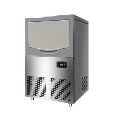 China 100kg 24h Snowflake Ice Block Maker Automatic Commercial Shaver Snow Ice Making Machine for Push Button Control Panel for sale