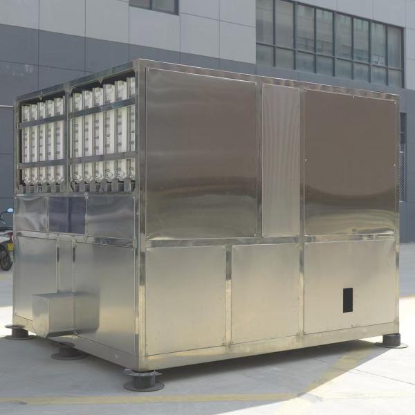 Quality Commercial Industrial Ice Making Machine 5 Tons 5000kg Big Ice Cube Block Maker for Business Sale 20.09KW 3 P/380 V/50 Hz for sale