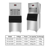 China 200KG 24h Snowflake Ice Block Machine Automatic Commercial Snow Ice Maker Machine for Household and Business Applications for sale