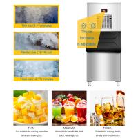 China 200KG 24h Snowflake Ice Block Machine Automatic Commercial Snow Ice Maker Machine for Household and Business Applications for sale