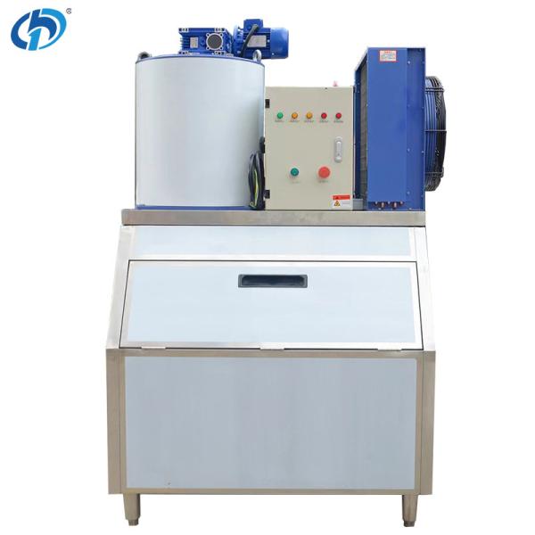 Quality 8.6 kw Refrigerating Capacity Big Block Commercial Flake Ice Machine for Business Beverage for sale