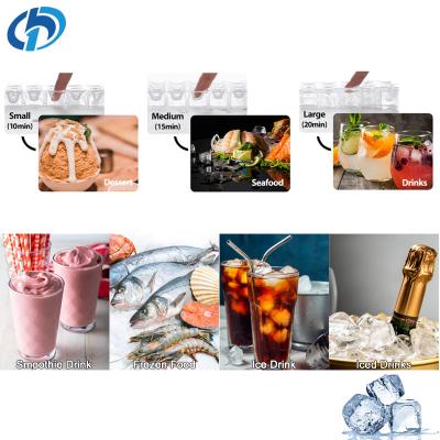 Quality 585x830x1560mm Stainless Steel Ice Block Making Machine 200kgs Commercial Ice for sale