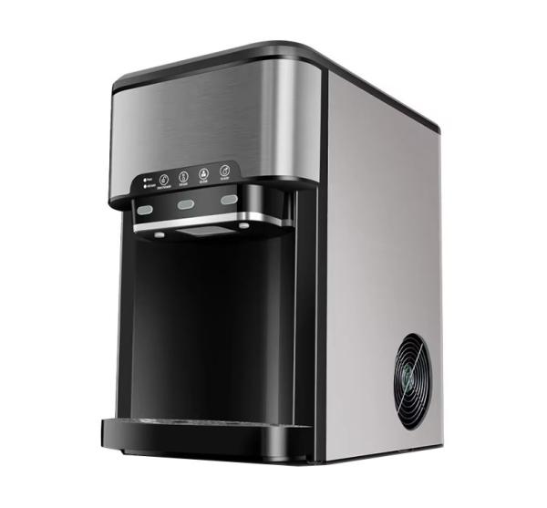 Quality Small Home Commercial Ice Making Machine 3 in 1 Water Dispenser 25kg Bullet Ice Maker Machines for Business Automatic for sale