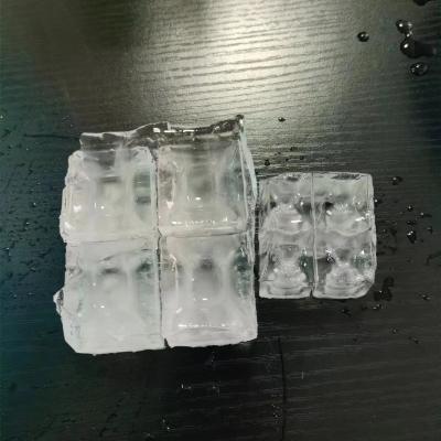 China NO App-Controlled 500kg Stainless Steel Ice Cube Maker for Business Food Beverage Shop Automatic Ice Block Making Machine for sale