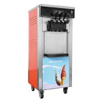 Quality Commercial Yogurt Ice Cream Machine Automatic Soft Serve Maker with 6 Quart Capacity and R22/R410A/R404A Refrigerant for sale