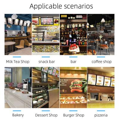 China Commercial Yogurt Ice Cream Machine Automatic Soft Serve Maker with 6 Quart Capacity and R22/R410A/R404A Refrigerant for sale