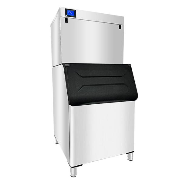 Quality Business Commercial Restaurant 350kg Automatic Stainless Steel Block Ice Cube Maker Machine with Touchpad Control Panel for sale