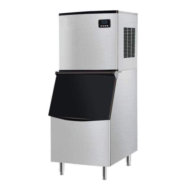 Quality Hotel Control Panel Touchpad Ice Cube Maker Machine 300kg Stainless Steel Automatic Ice Block Making Commercial Ice Maker for sale