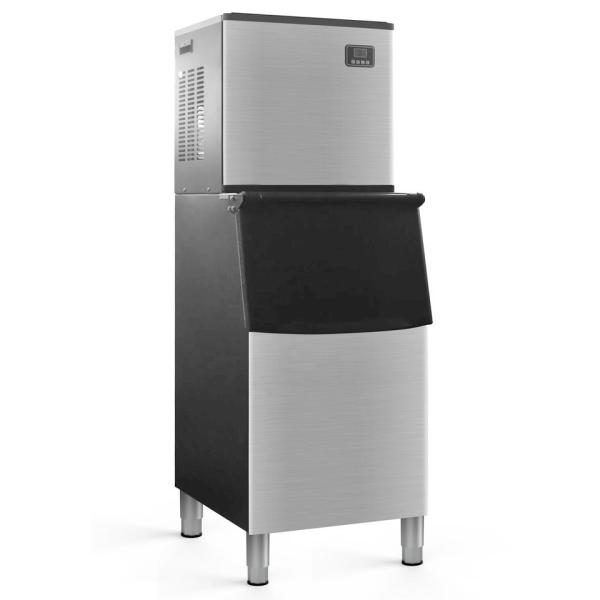 Quality English Operating Language Ice Cube Block Making Machine 350kg Automatic Stainless Steel Ice Maker Machine for Business for sale