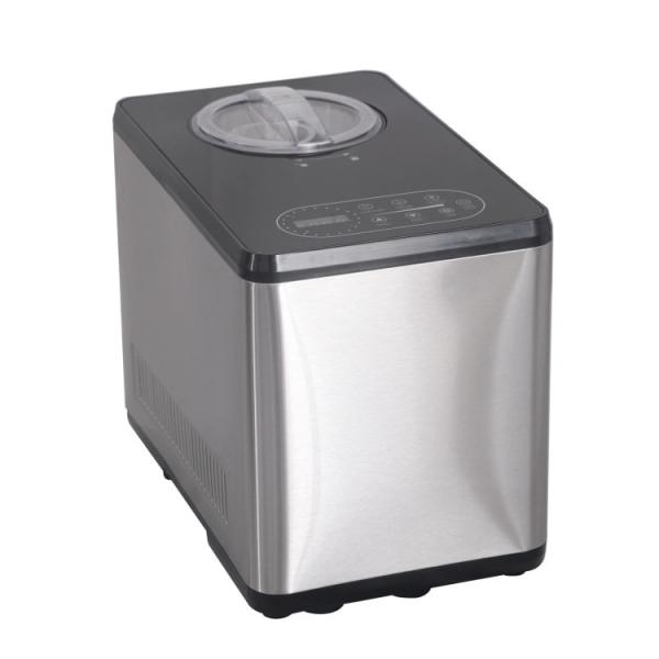 Quality Stainless Steel ICM-15S Commercial Soft Portable Ice Cream Machine with LED Touch Display and Electric Power Source for sale