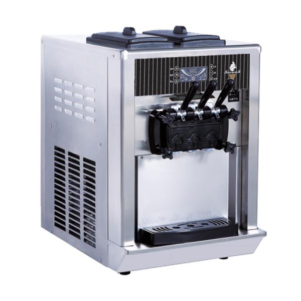 Quality Commercial Soft Serve Ice Cream Making Machine Icecream Maker Ice Cream Machine with Capacity 20-28L/H 6 Quart Capacity and English Operating Language for sale