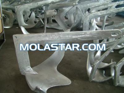 China Ancla de acero de dirección fácil del barco de Stocklees del uso del ancla de Bruce SS del ancla costera costera de acero del ancla para el infante de marina en venta