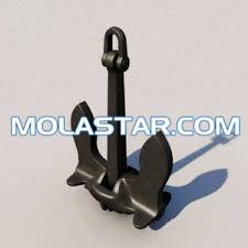 China Ancla marina de Stockless del ancla de Baldt de la nave de la nueva del estilo de Molastar del barco ancla de acero de Baldt para el infante de marina en venta