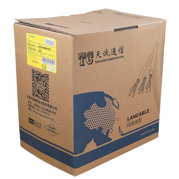 UTP CAT6 LAN Cable Network Cable 23AWG Bare Copper PVC Jacket