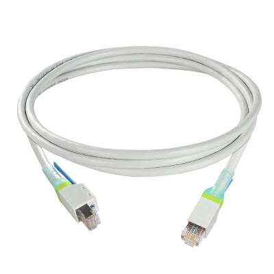 中国 RJ45引きの棒ポリ塩化ビニールの外装が付いている猫6 FTP 26AWGの裸の銅をパッチ・コード 販売のため