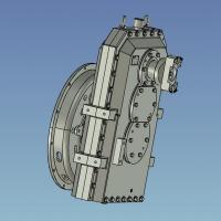 China 150KW One Input One Output Transfer Case for Hydraulic Pump for sale
