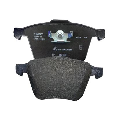 Cina Womala 31687101 Pad del freno anteriore Set XC90 Parti di ricambio del freno in vendita