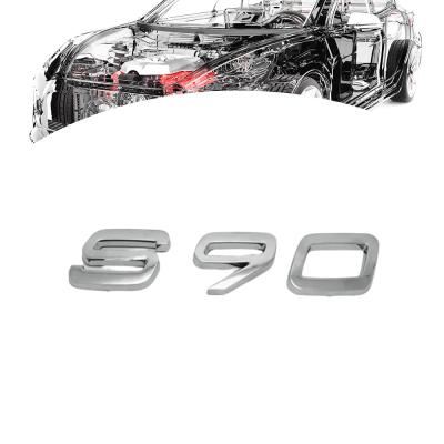 중국 S90 세단 후방 트렁크 외관용 갑판 뚜?? 에블럼 31391018 판매용